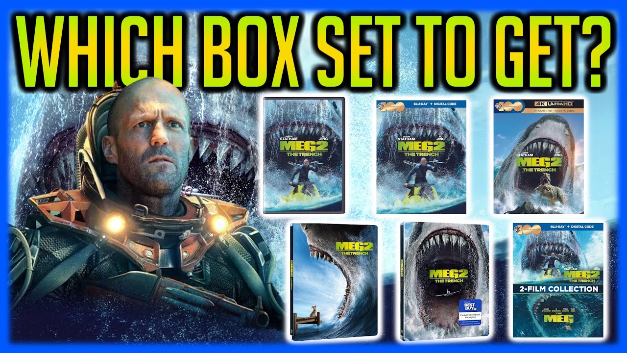 Where To Get The Best Meg 2 The Trench Blu-Ray/4K Releases - YouTube
