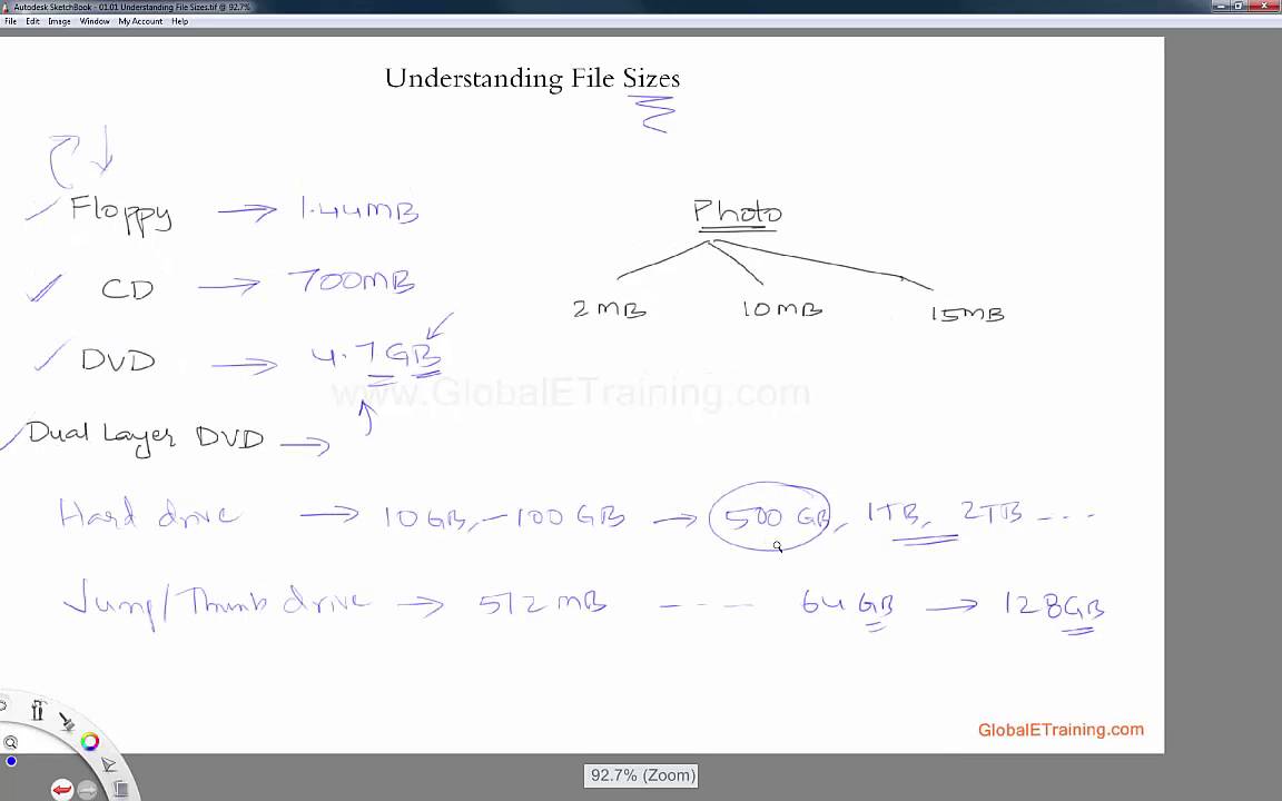 Understanding File Sizes - YouTube