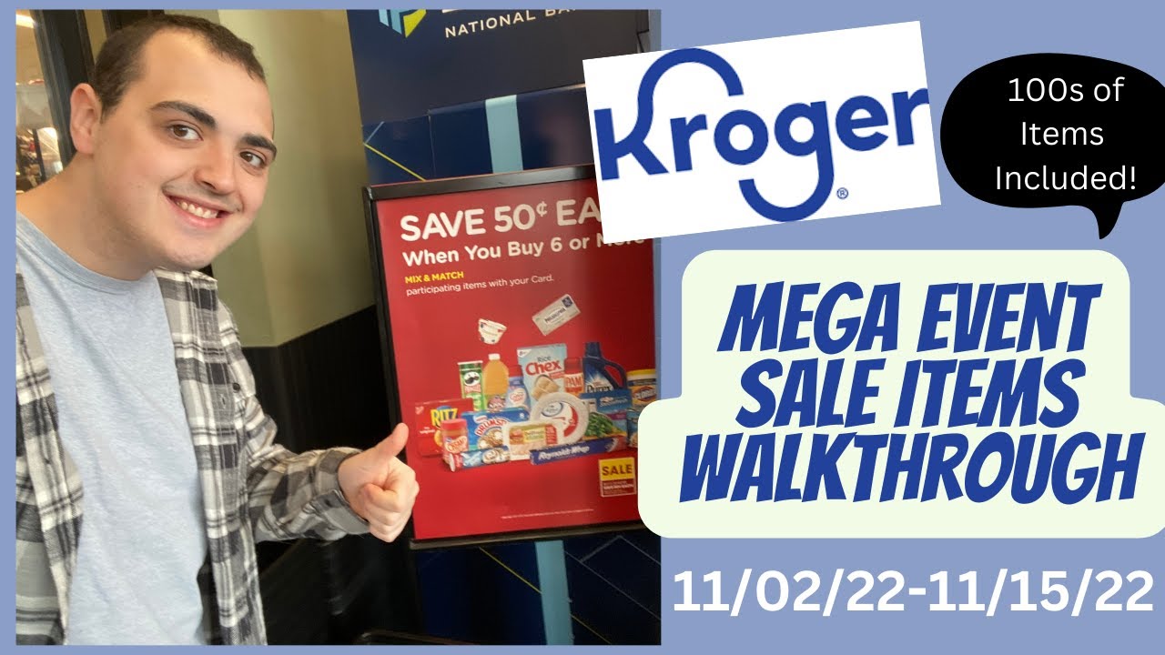CHECKING OUT ALL THE KROGER MEGA SALE ITEMS! ~ 100s OF ITEMS INCLUDED ...