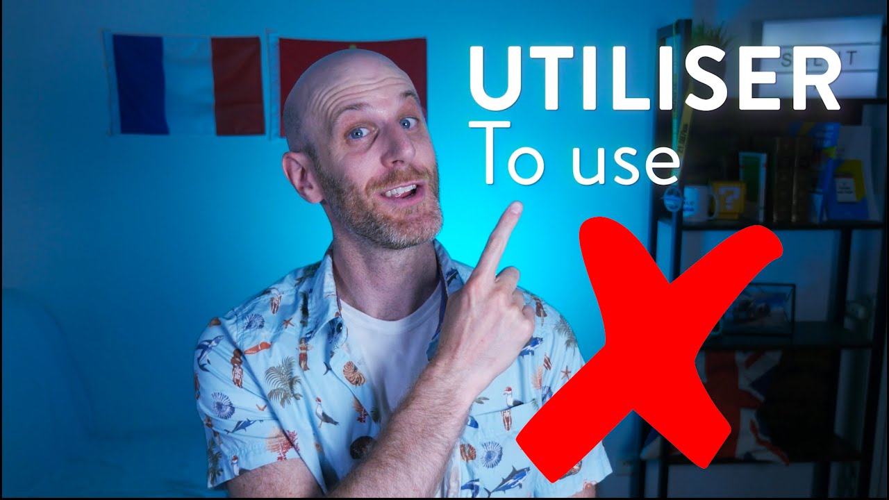 STOP Saying UTILISER in French (Try these alternatives) - YouTube
