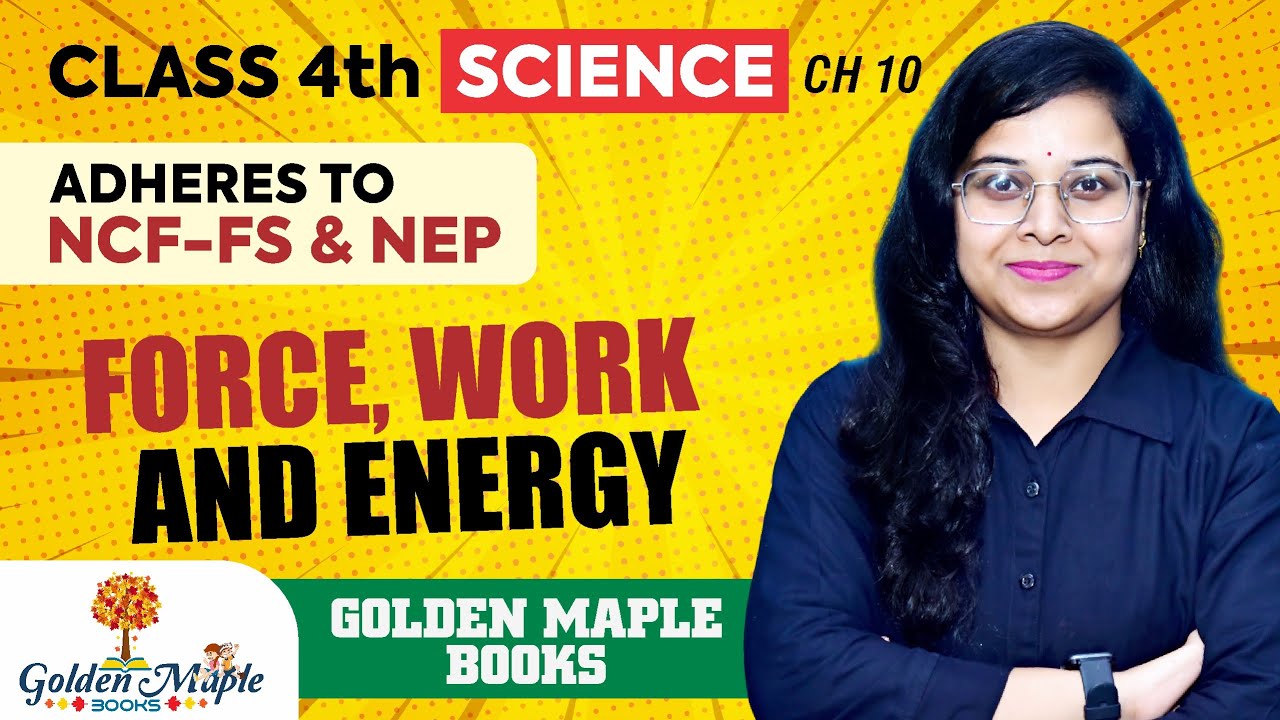 Science (Scientopedia) | CH-10 | Force, Work And Energy | Class 4 ...