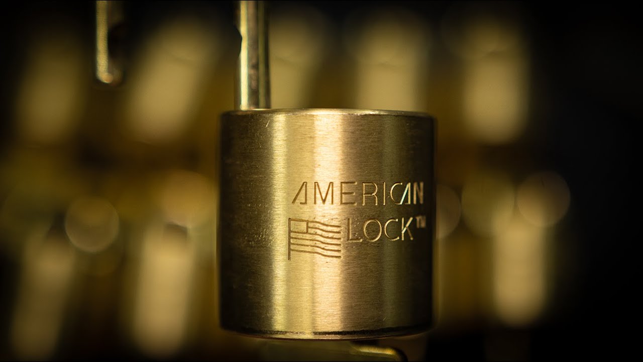 [395] Unboxing of 11 Round Brass Body American Locks with Short Shackle ...