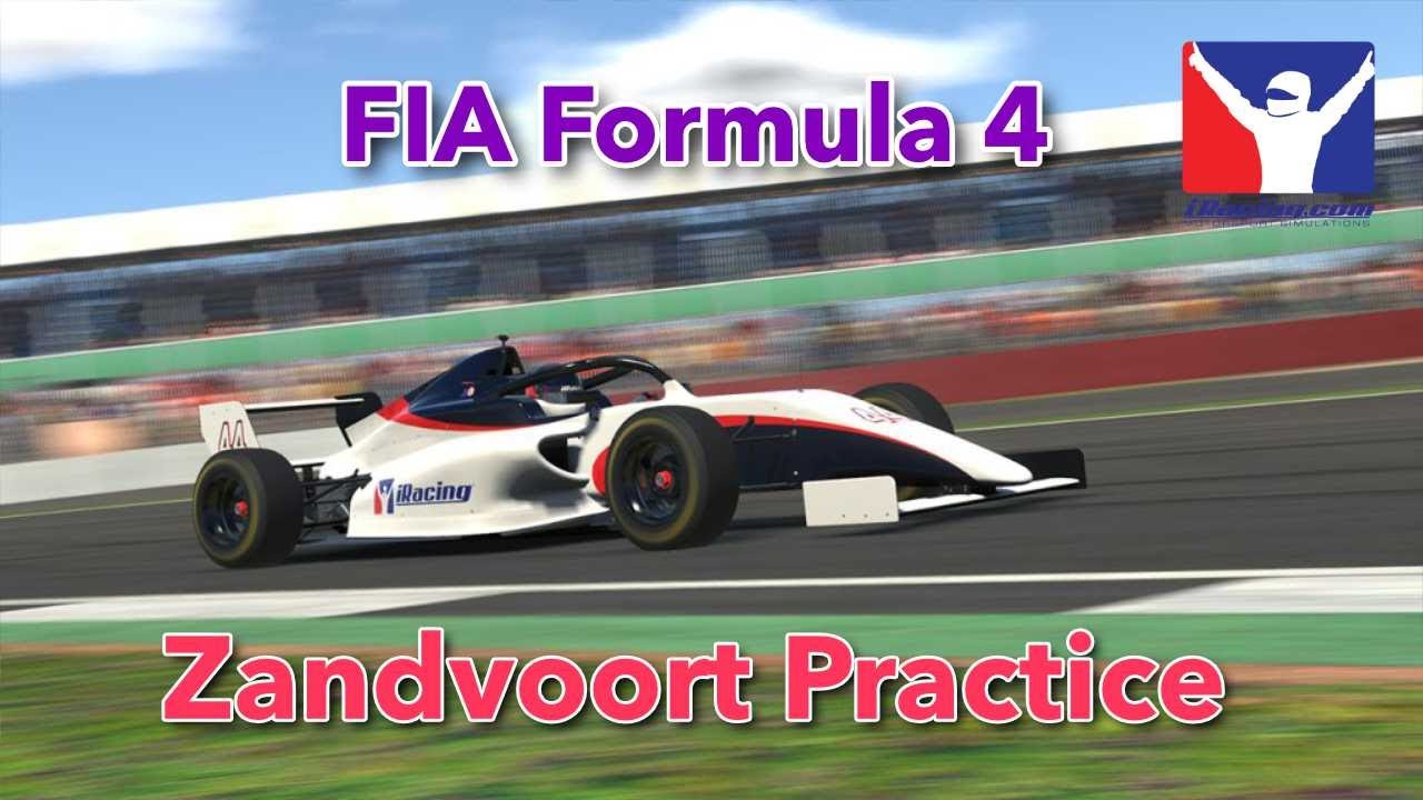 iRacing FIA Formula 4: Practice at Zandvoort - YouTube