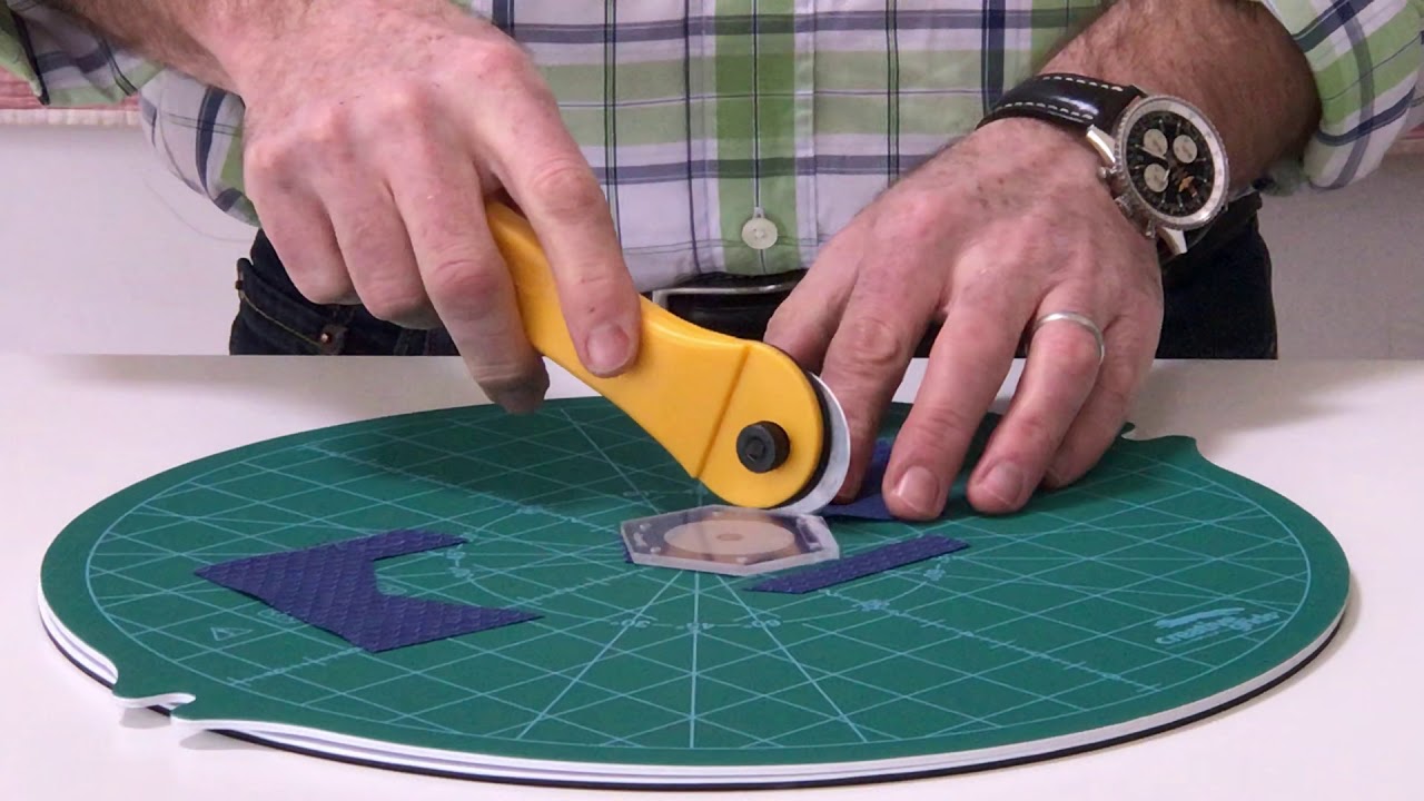 Creative Grids Rotating Cutting Mats - YouTube