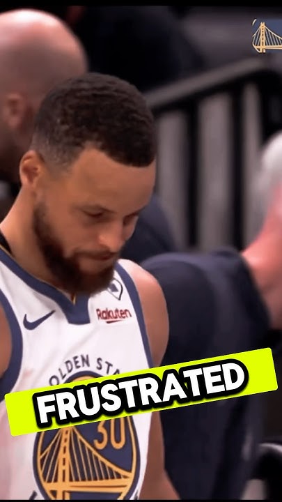 Steph Curry Is In TEARS After Draymond Green’s Ejection | #shorts #nba #explore - YouTube
