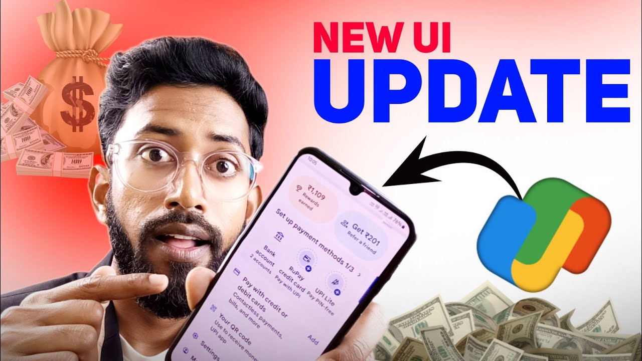 Google Pay New Ui Update , Google Pay New Contactless Payment , Gpay ...