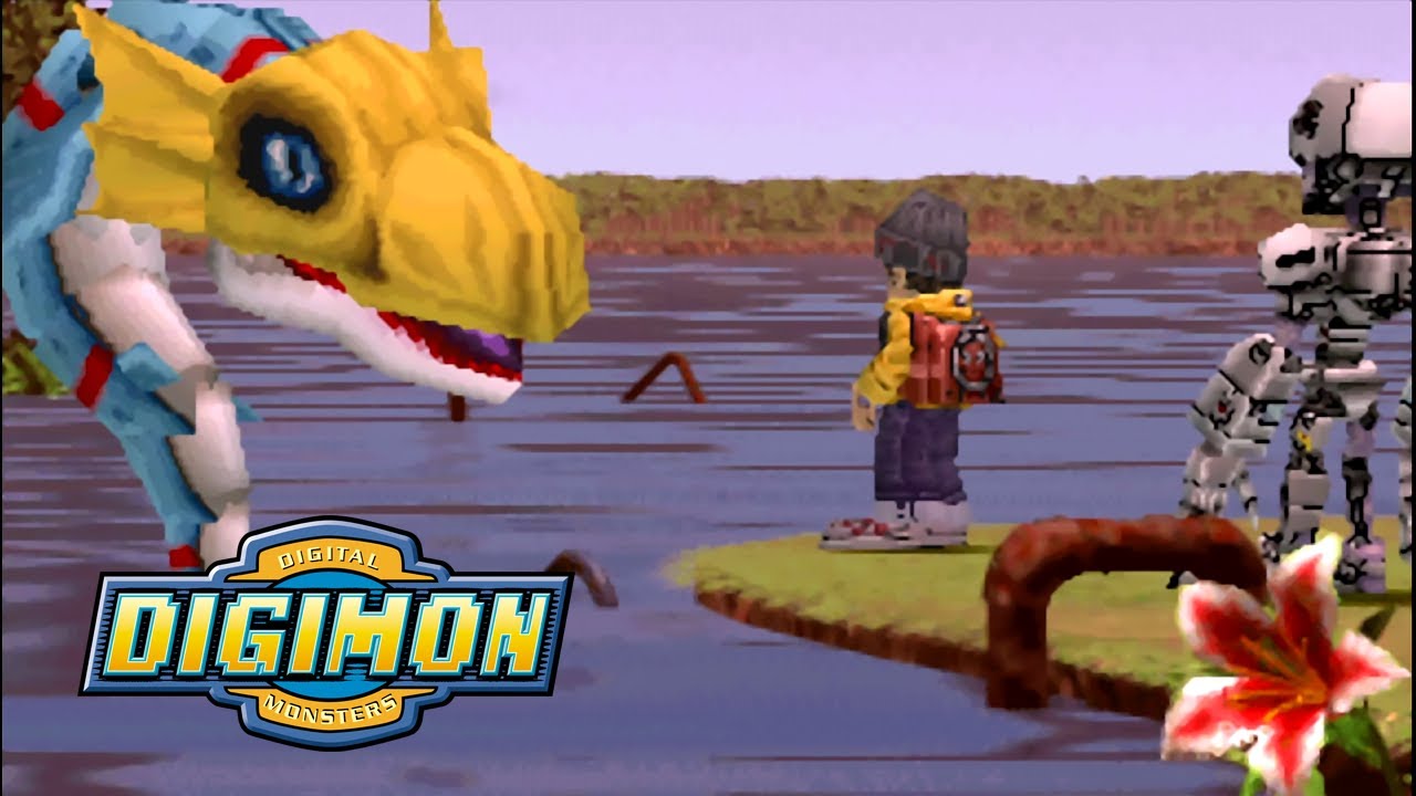 ACROSS DRAGON EYE LAKE | Digimon World Part 8 - YouTube