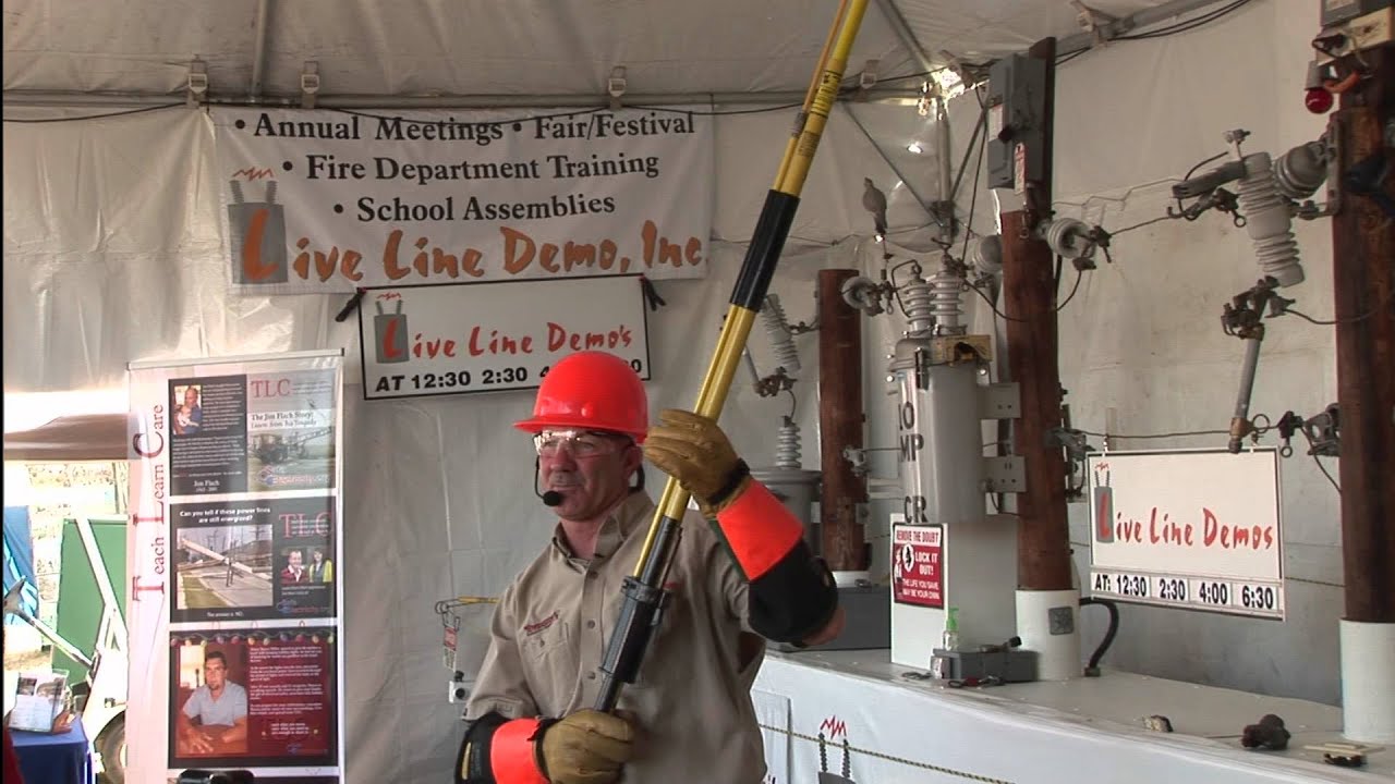 Live Line Demo clip - YouTube