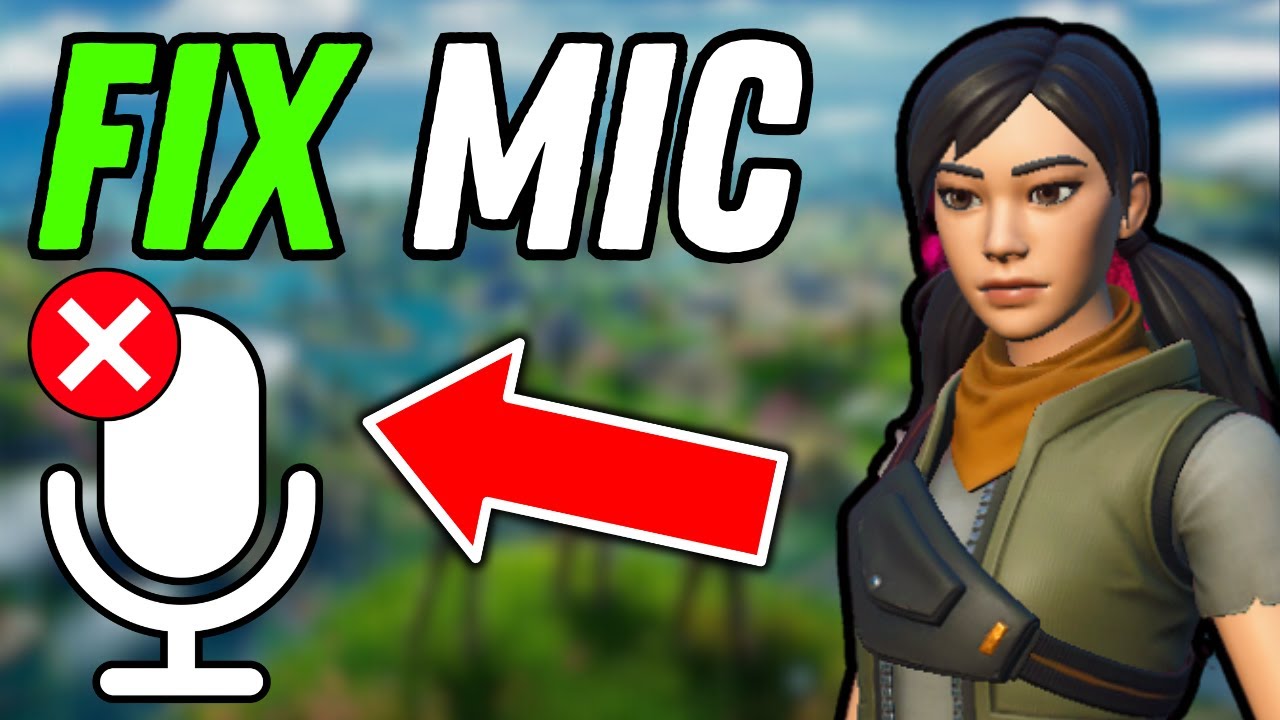 How To Fix Your Mic On Fortnite (Microphone & Voice Chat Not Working ...