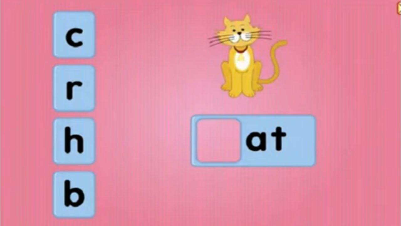Starfall Lesson - Letter Sounds and Phonics with Word Famalies - YouTube