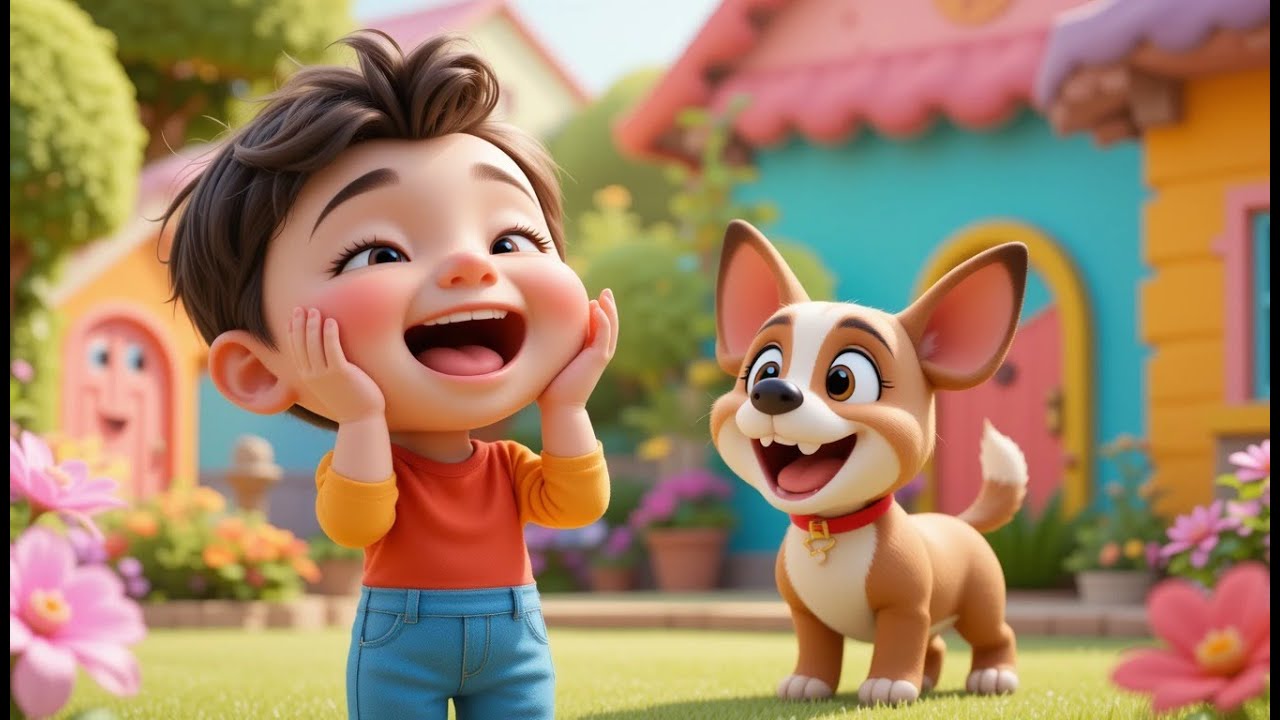 This Little Dog Lives Alone Rhyme Song | Popular Nursery Rhyme ...