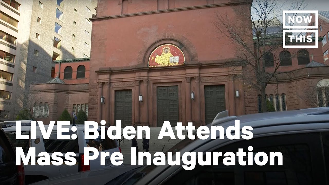 President-Elect Joe Biden Attends Church Service Ahead of Inauguration ...