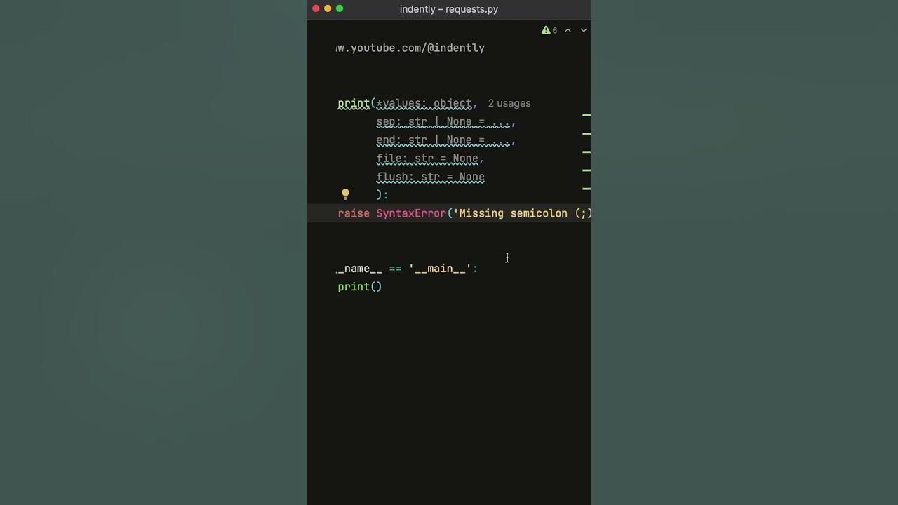 SUPER EVIL Python Prank #code #programming #python - YouTube