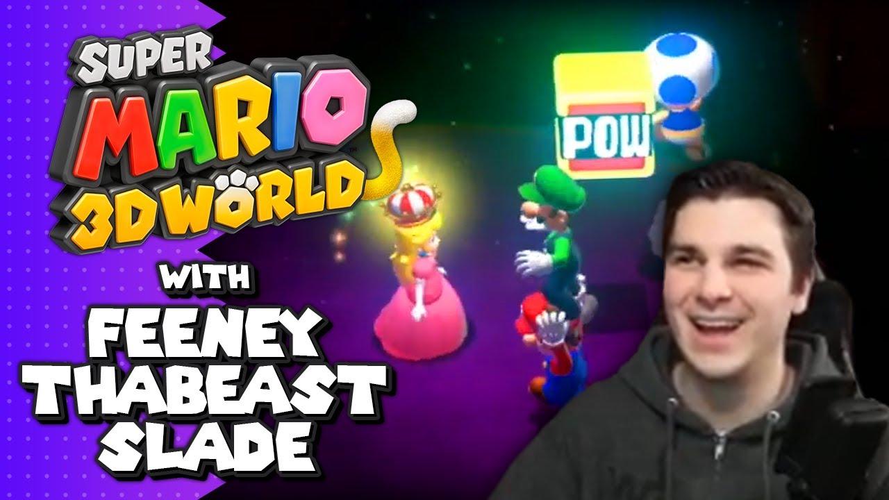 Trying to "work together" in Super Mario 3D World - YouTube
