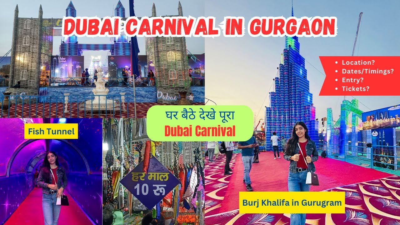 Dubai Theme Carnival gurgaon|Dubai Carnival|Dubai Mela Gurgaon|Holi ...