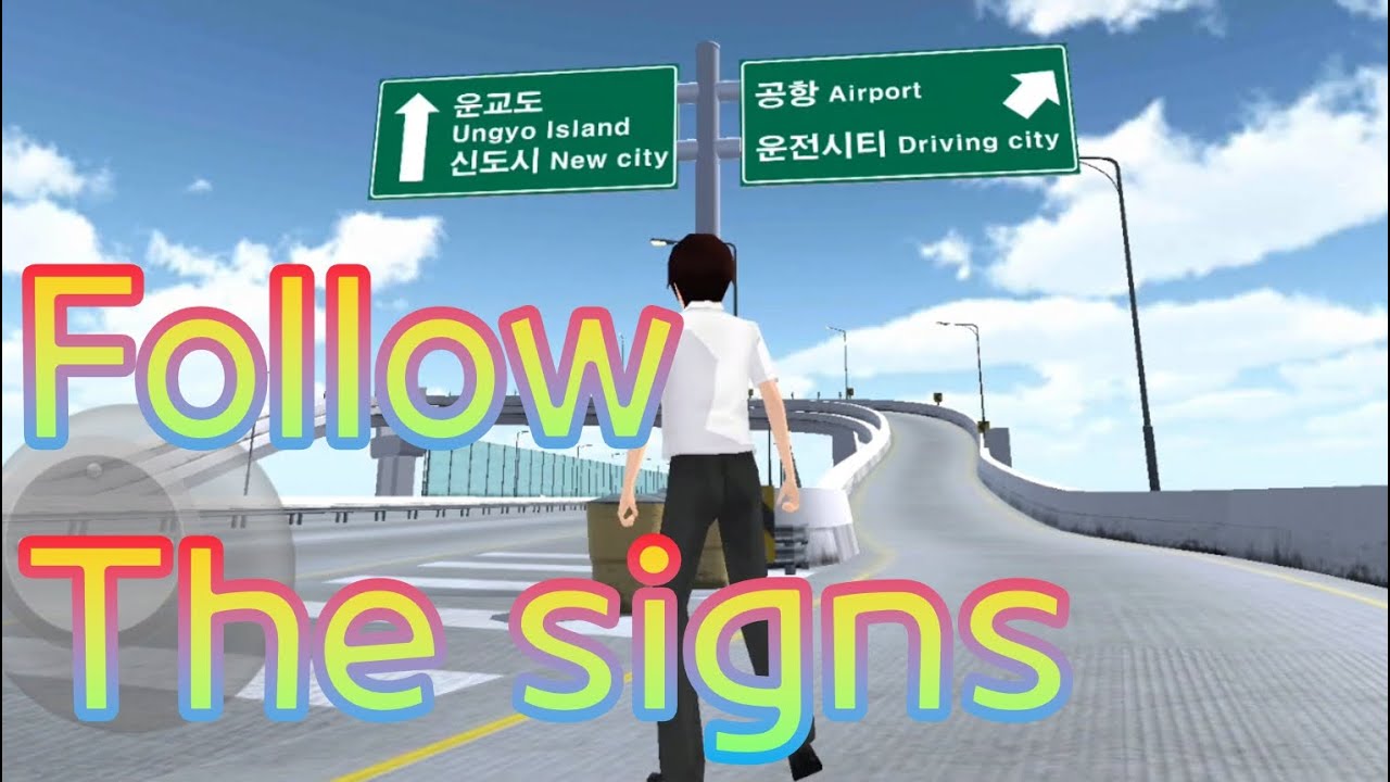 Follow the highway signs. - YouTube