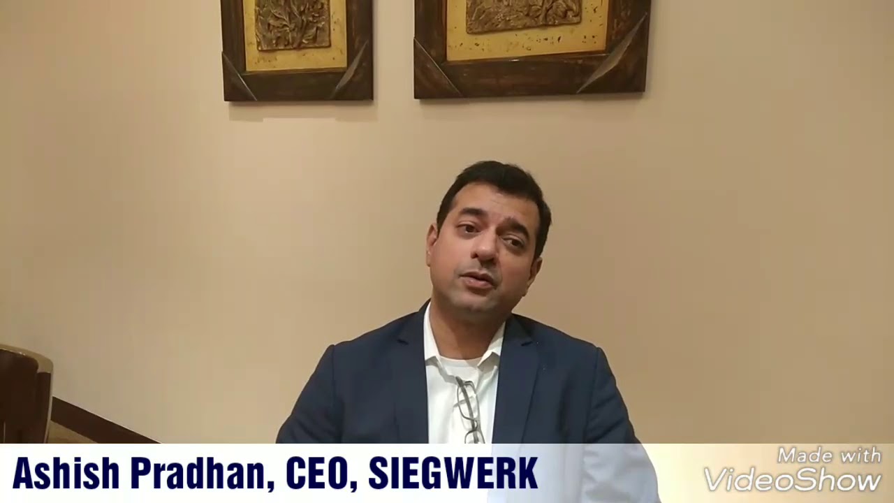 Ashish Pradhan, CEO, Siegwerk India - YouTube