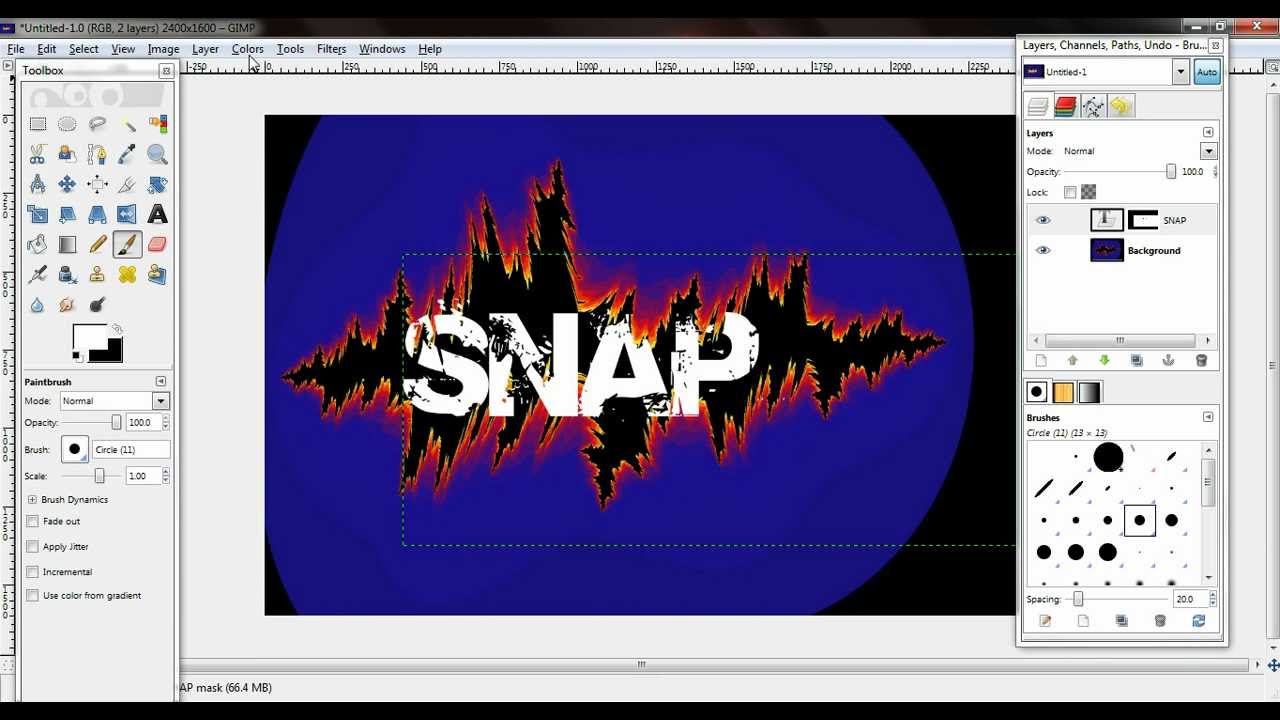 Cool things in GIMP - YouTube