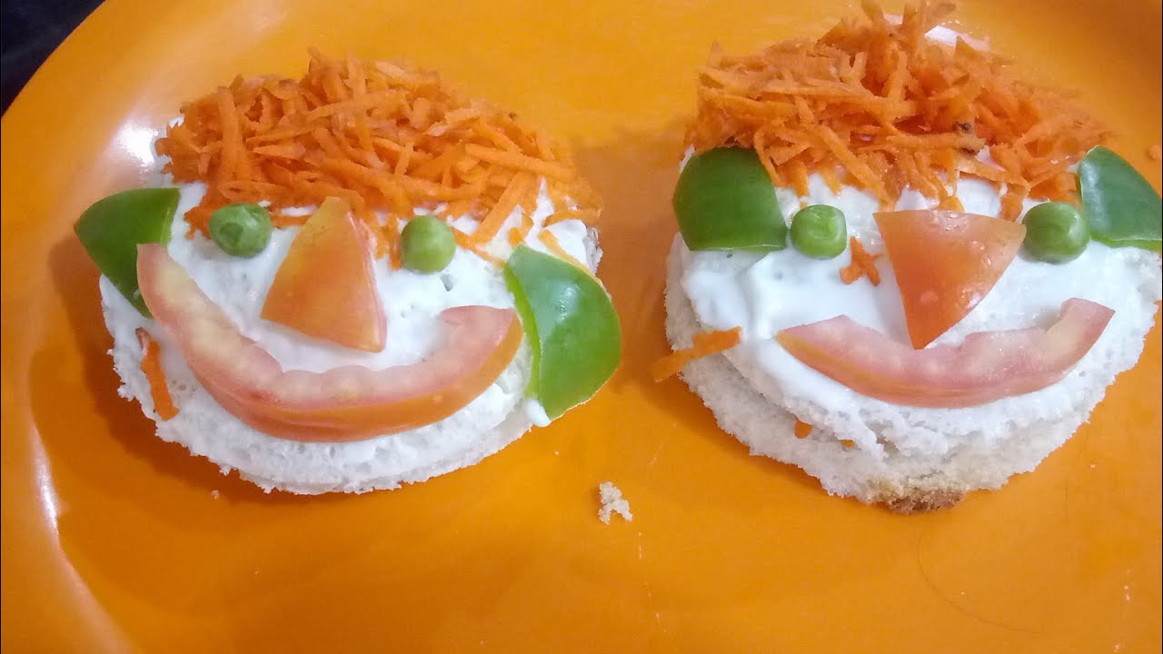 CLOWN SANDWICH | Recipe no-1| Recipe in English - YouTube