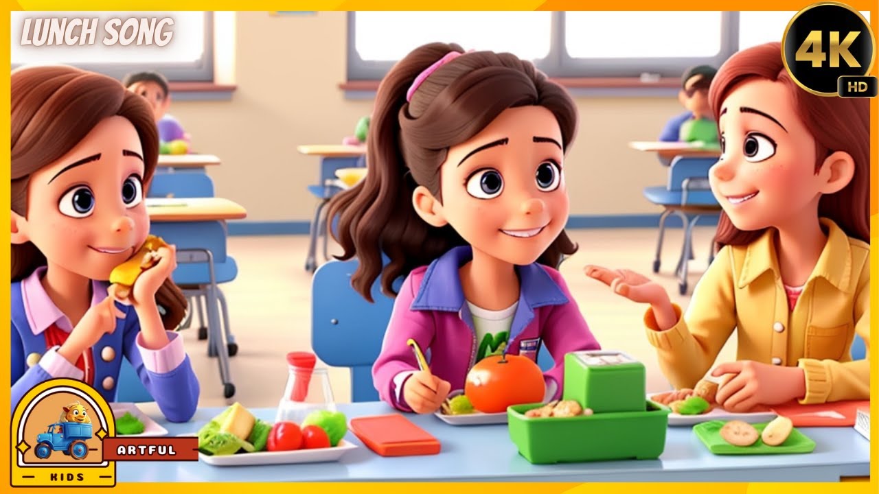 School Lunch Song For kids | Artful Animations - YouTube