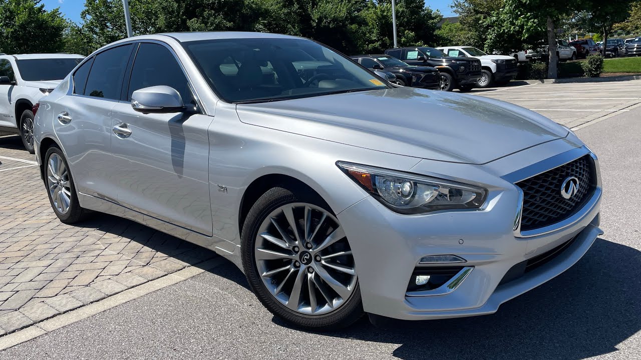 2020 Infiniti Q50 3.0T Luxe POV Test Drive & Review - YouTube