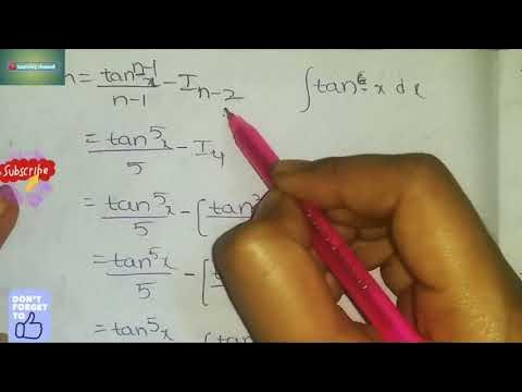 Reduction# formula# tan^n# and cot^n# maths2b# indefinite# integration# important# - YouTube