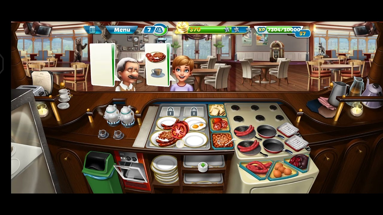Cooking Fever Breakfast Café Level 3 - YouTube