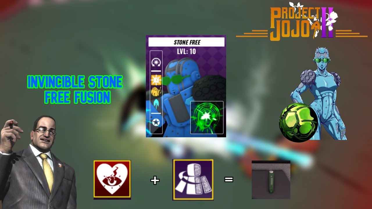 This Stone Free Fusion is BATSHIT INSANE! (Project JoJo 2) - YouTube