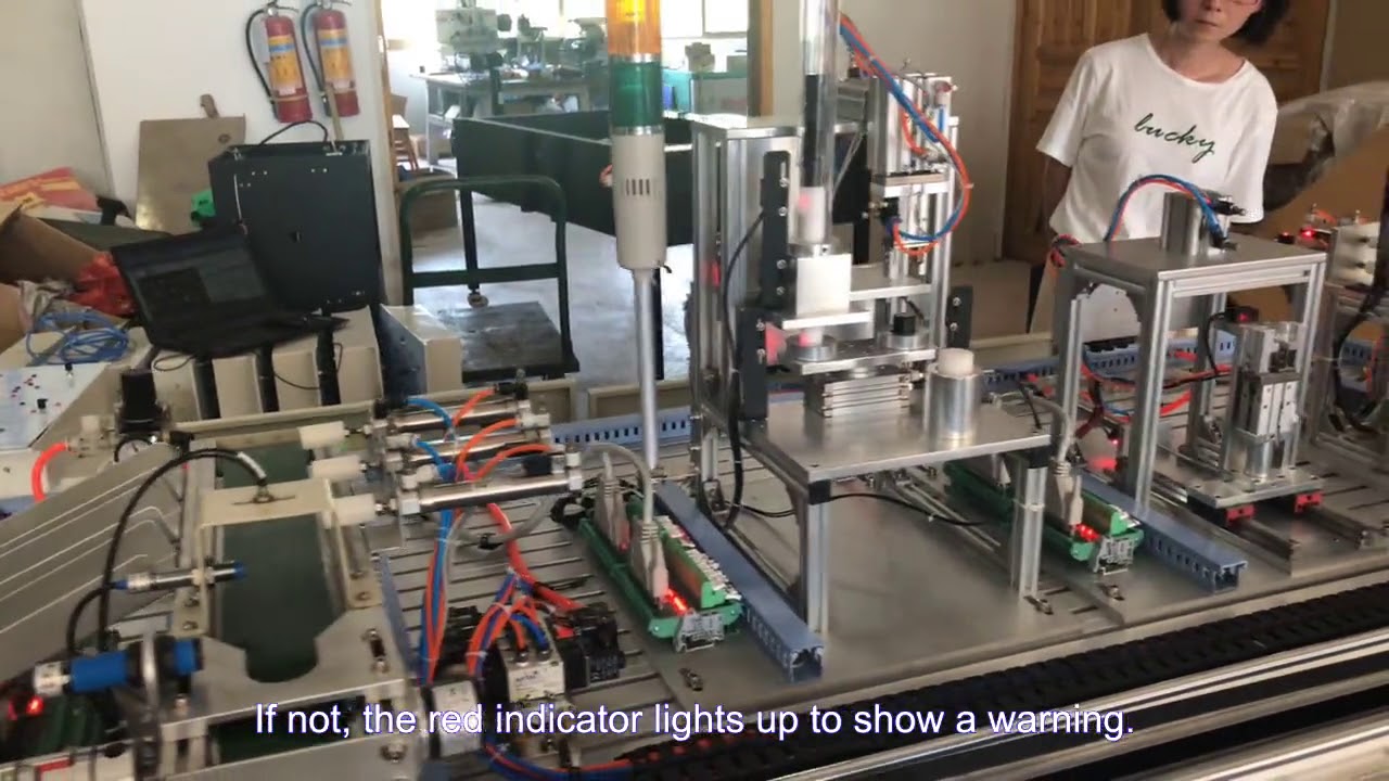 [CHOIEO] Demo Video of Automatic Production Line Trainer - YouTube