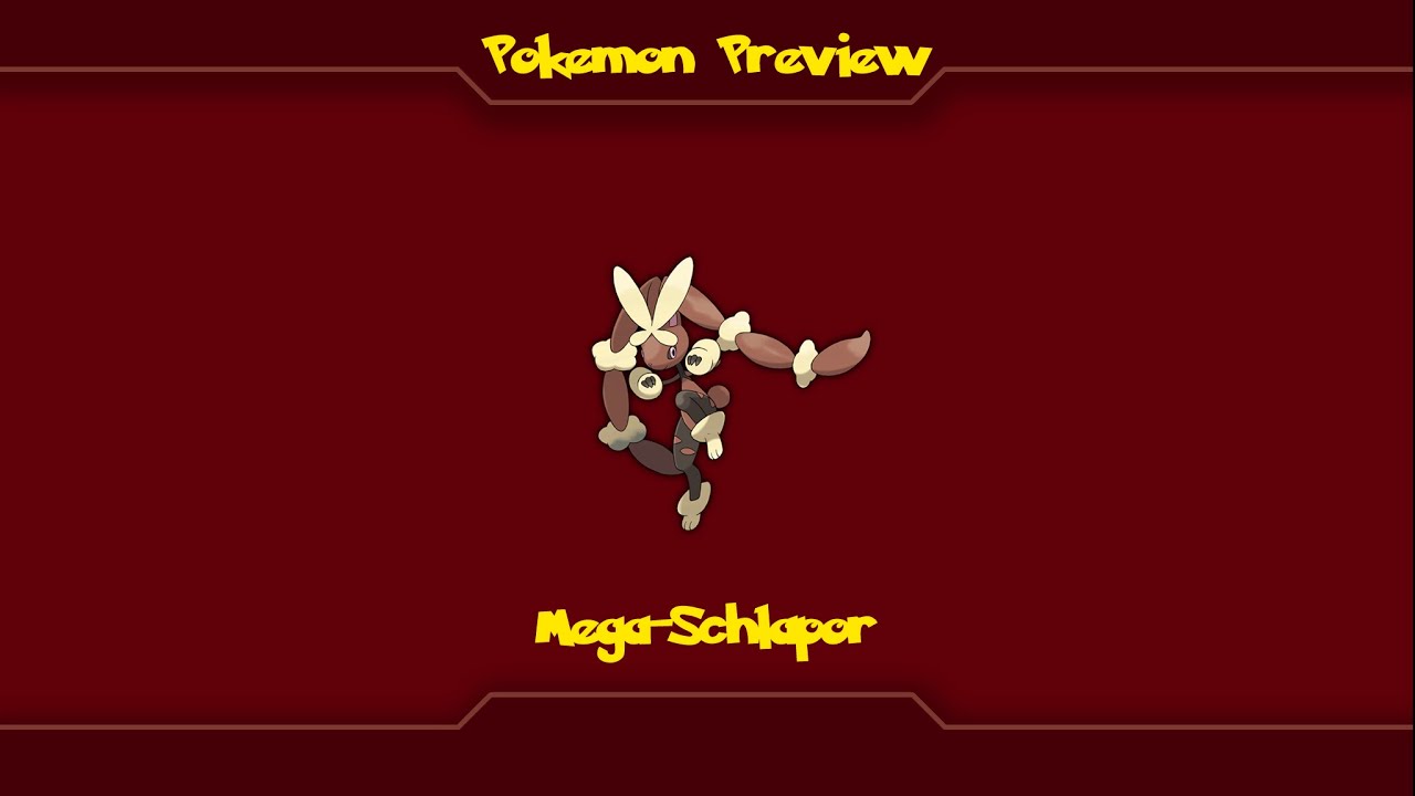 Pokemon ORAS Guide: Mega Schlapor Analysis [German Guide] - YouTube