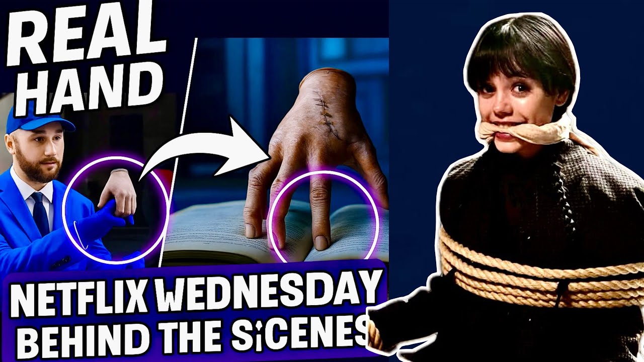 Wednesday Netflix Behind The Scenes - Shocking Secrets Revealed! - YouTube