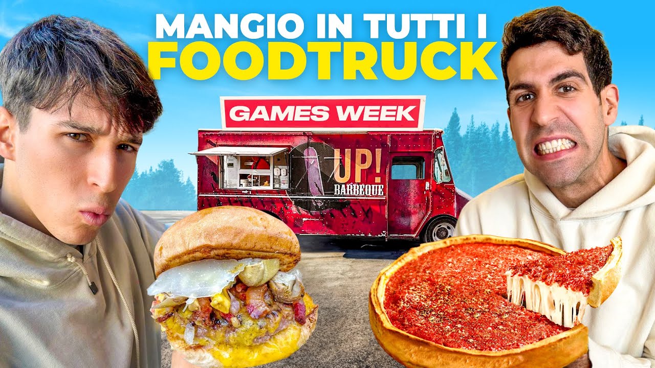 FOODTOUR XXL MILAN GAMES WEEK con Francesco Zini - YouTube