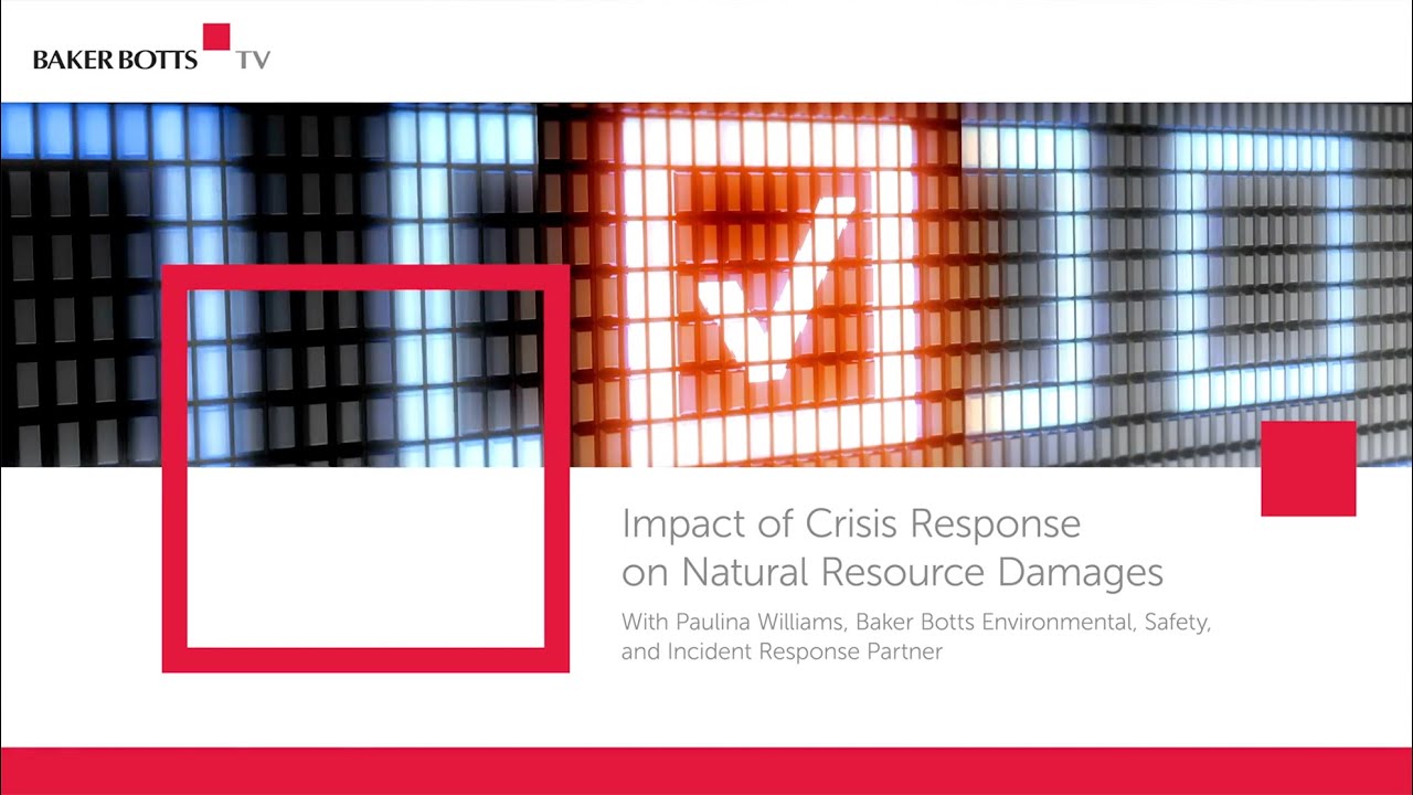 Impact of Crisis Response on Natural Resource Damages - YouTube