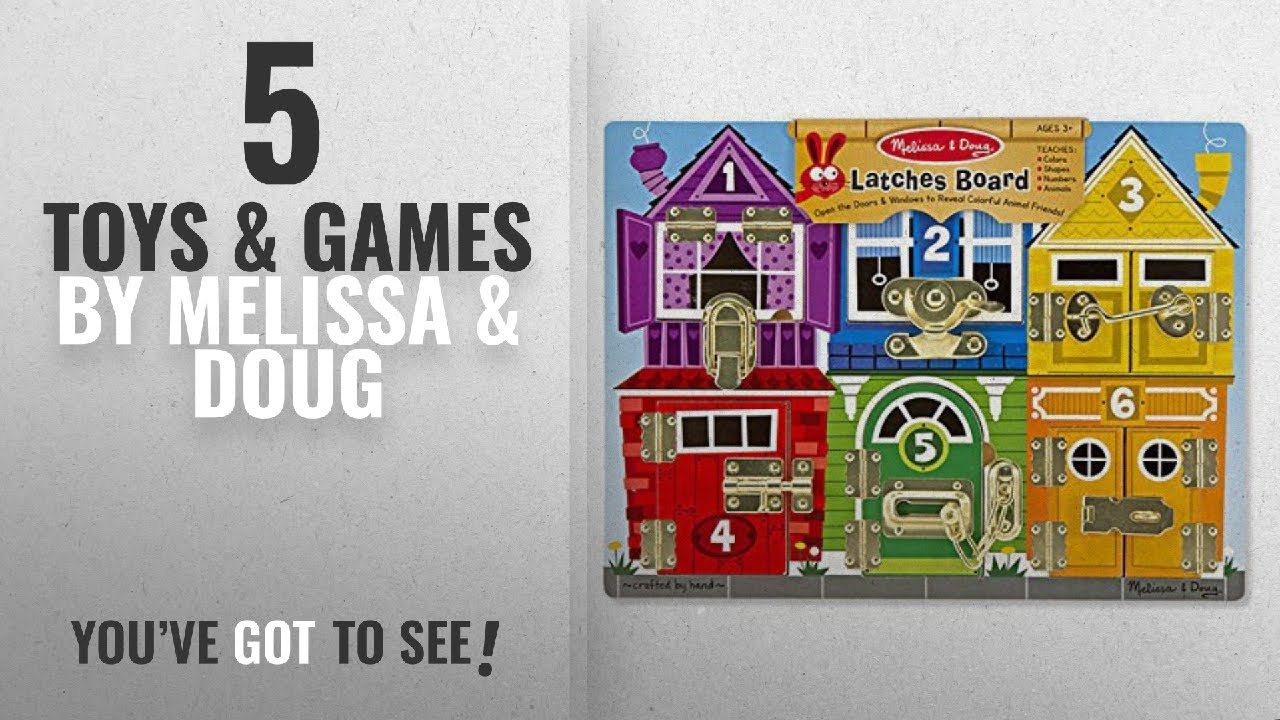 Top 10 Melissa & Doug Toys & Games [2018]: Melissa & Doug Latches ...