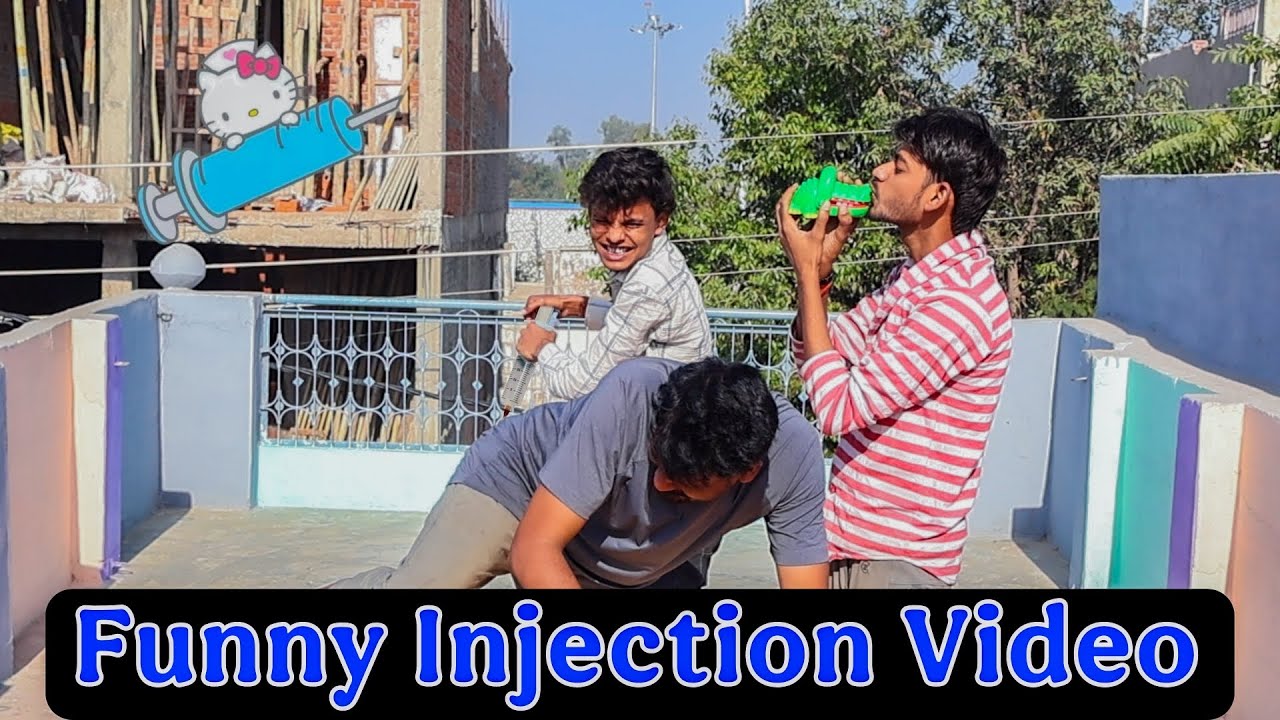 Injection punishment with crocodile | Sui wala injection funny video ...