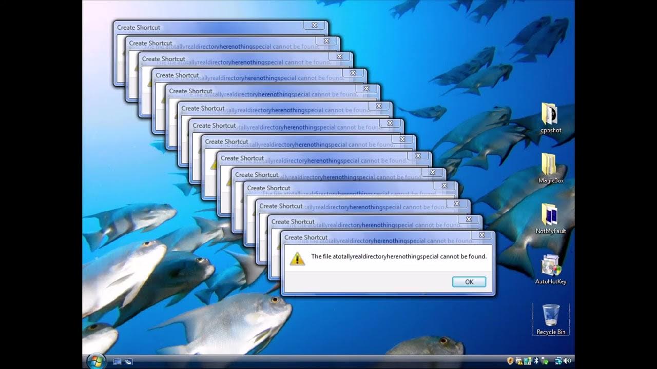 Public Preview | Windows Vista Crazy Error - YouTube