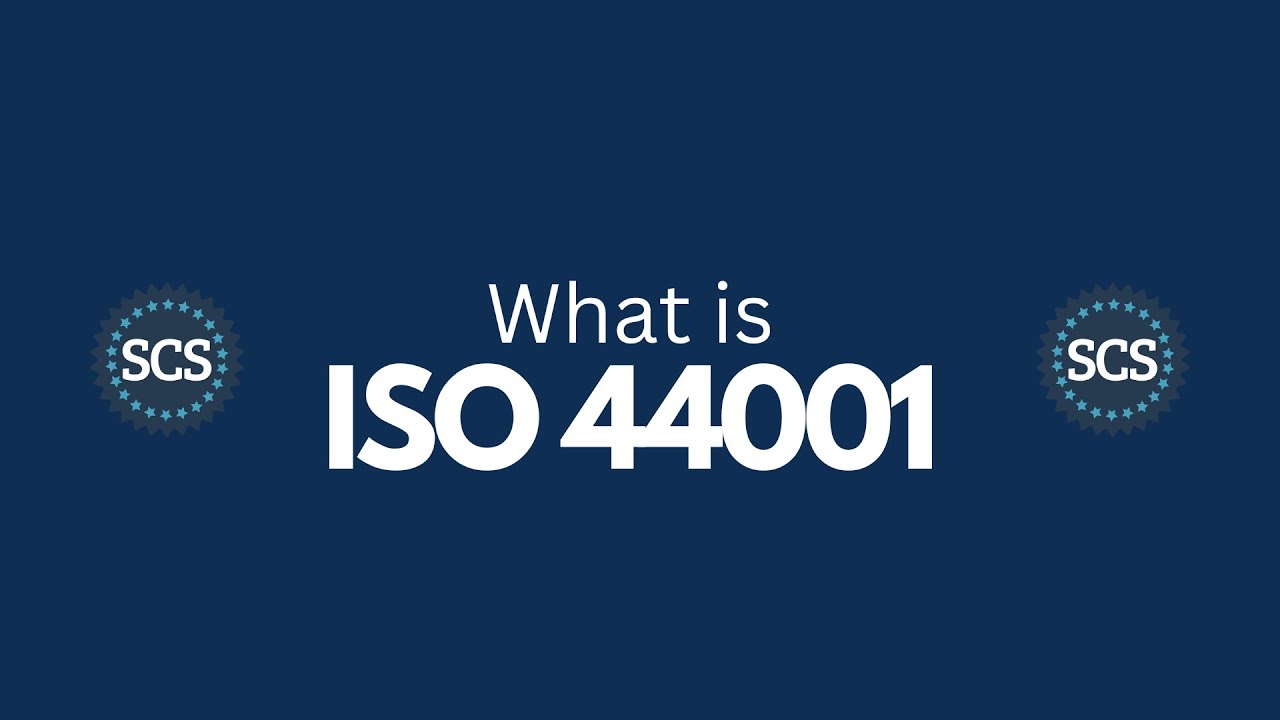 What is ISO 44001 - YouTube