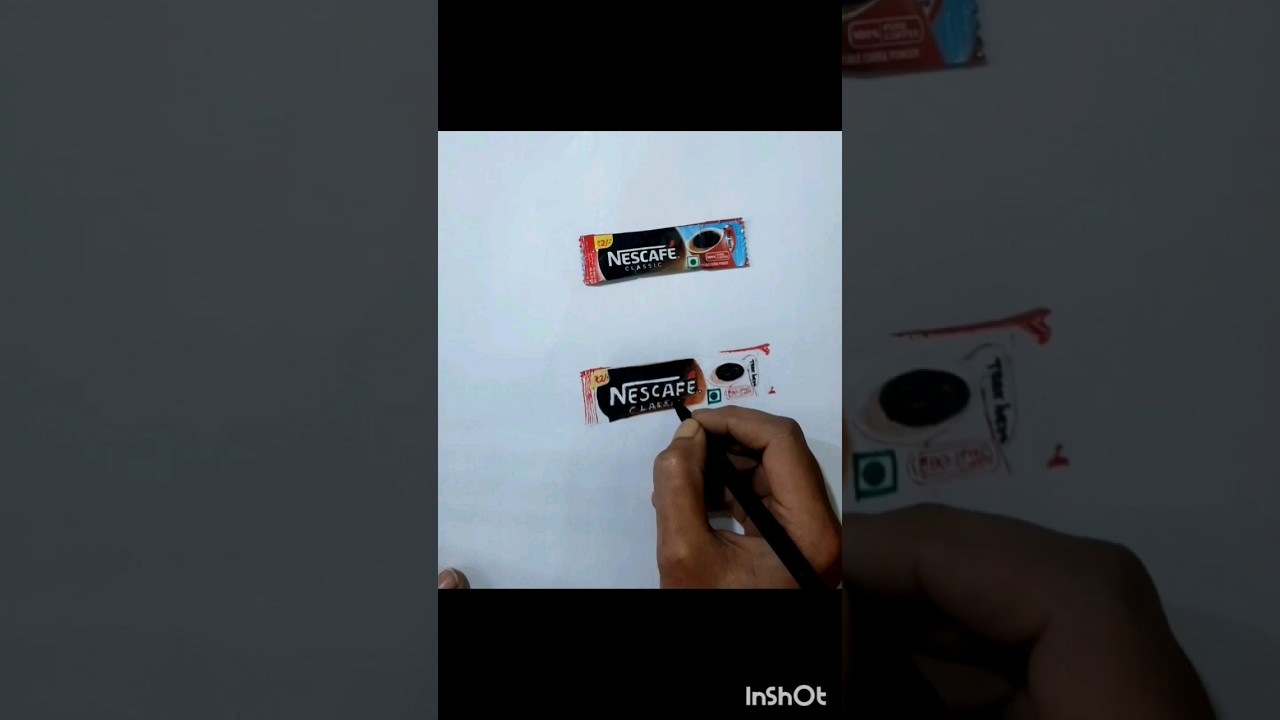 3d Nescafe coffee hyperrealistic drawing#3d#Nescafe#hyperrealistic# ...