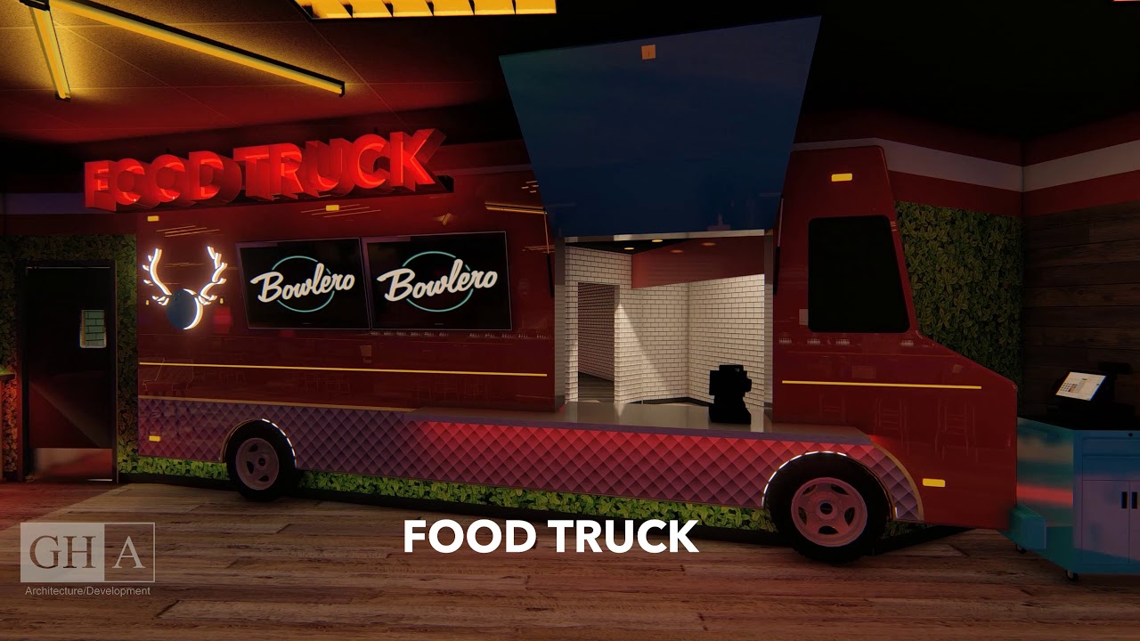 GHA Architects - Bowlero - River Grove Renovation Proposal - YouTube