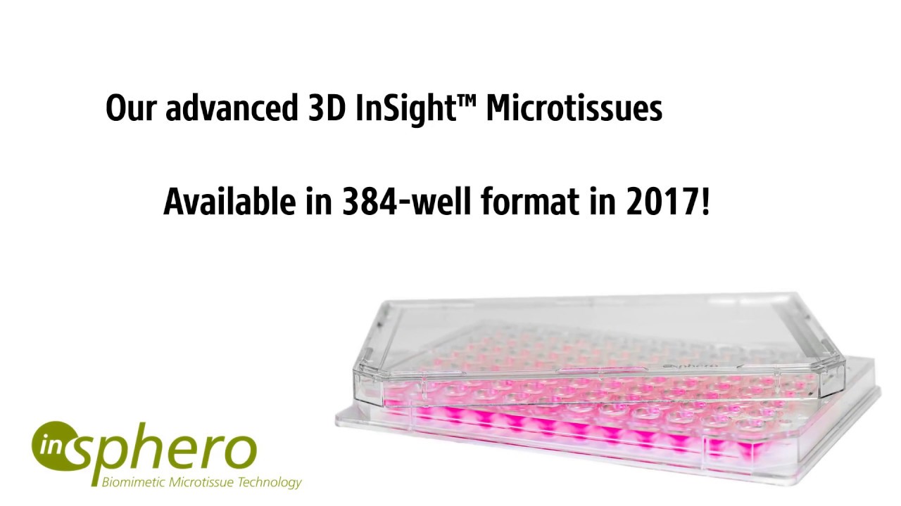 InSphero introduces 384-well platform at SLAS2017 - YouTube