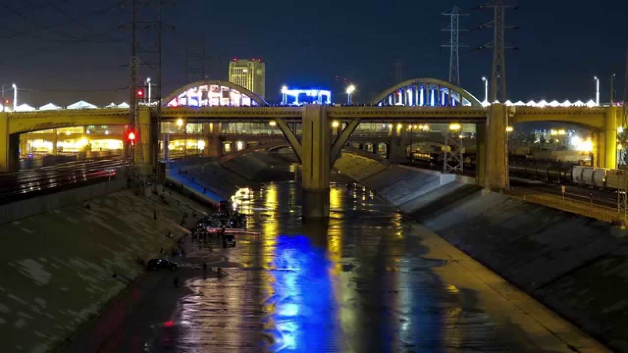 Farewell to Sixth Street Bridge - 10/24/15 in 4K - YouTube