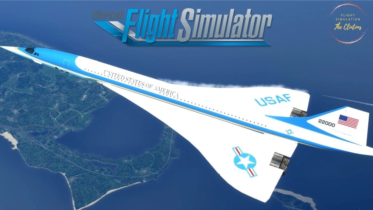 Microsoft Flight Simulator - Air Force One Concorde - San Francisco to ...