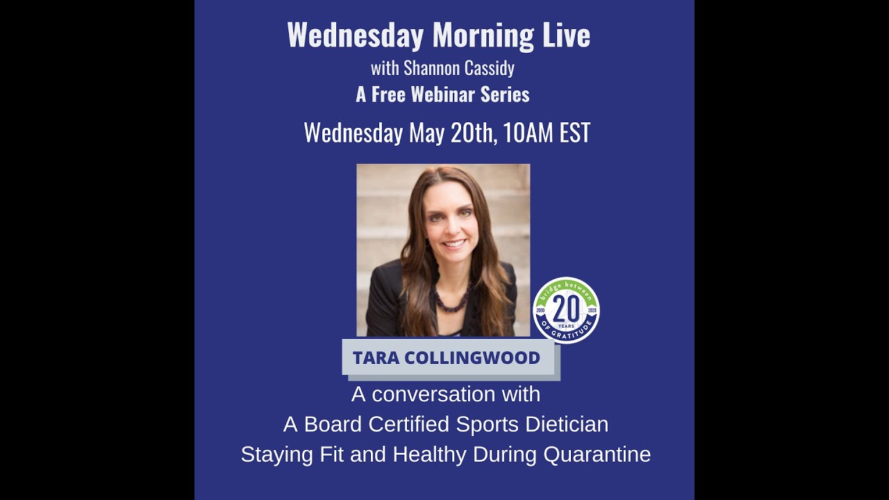 TARA (GIDUS) COLLINGWOOD, MS, RDN, CSSD, LDN, ACE-PT, Diet Diva - YouTube