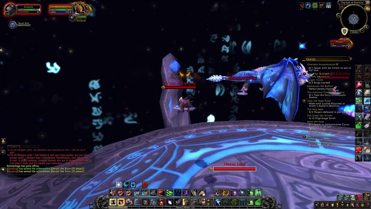 World of Warcraft Eye of Eternity + Location - YouTube