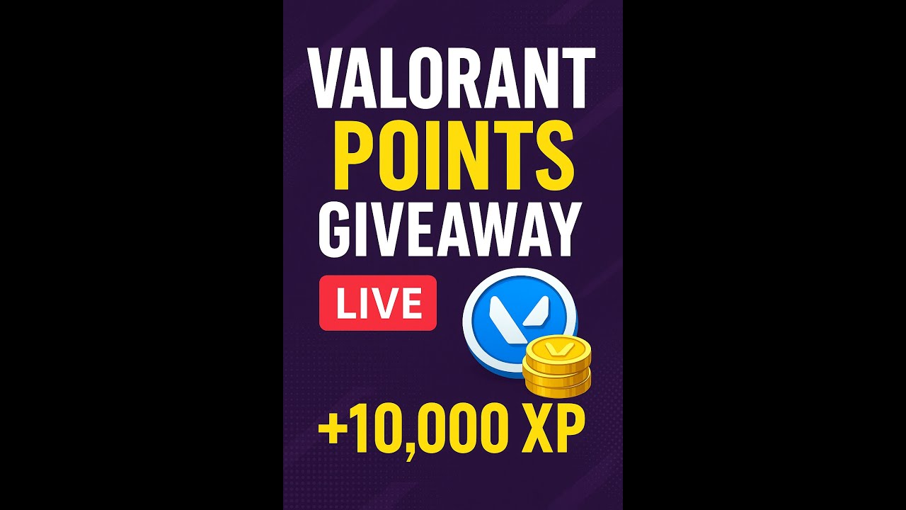🔴 Valorant Giveaway LIVE India | Win Free VP | Like = Spin | Real XP ...