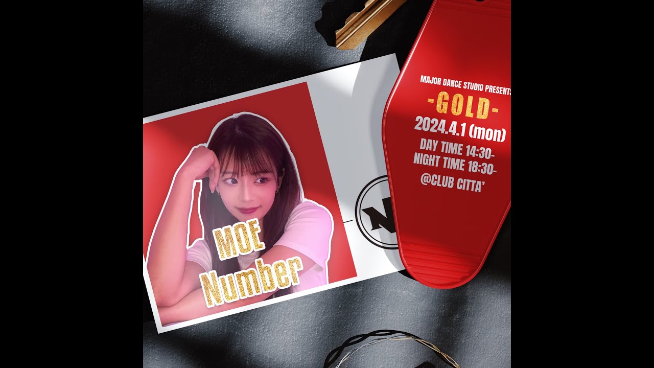 MOE Number | GOLD | 2024.4/1 | @majordancestudio - YouTube