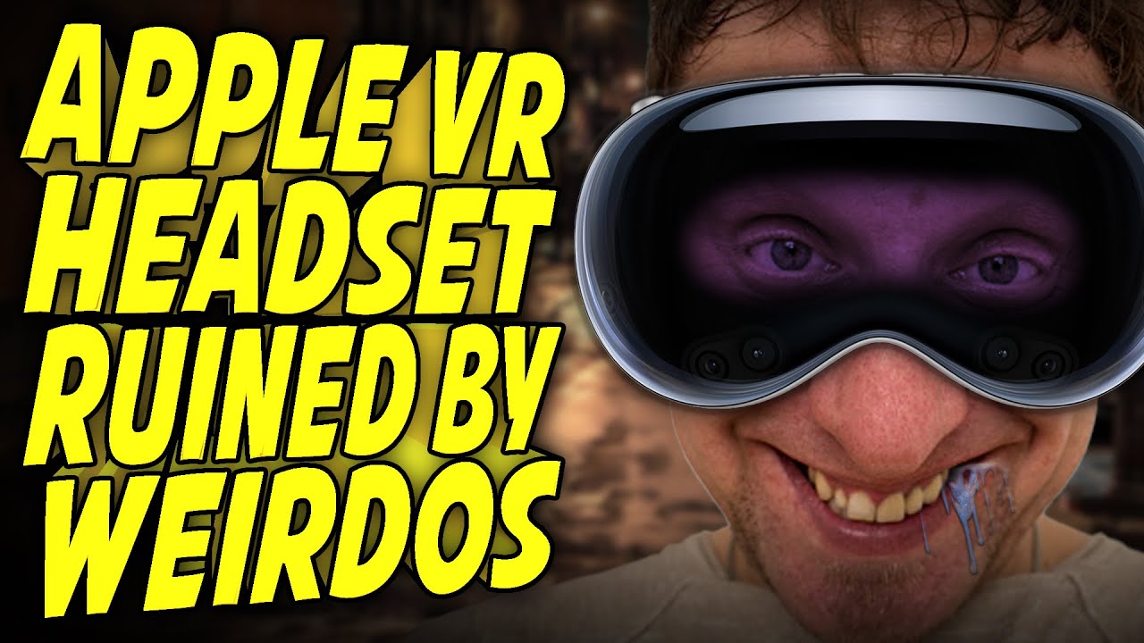 Cringe Tech Bros Ruining Apple's Headset; Gooning Banned?! - YouTube