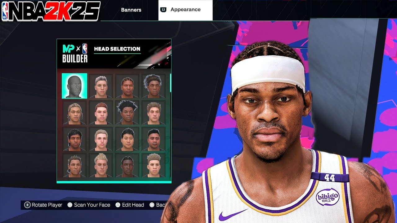 Best Jarred Vanderbilt Face Creation NBA 2K25 - YouTube