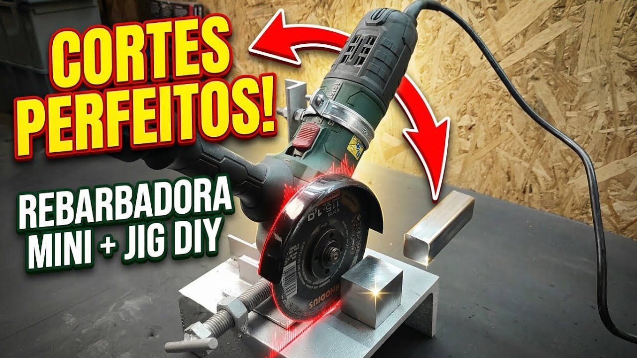 SUPORTE PARA PEQUENA REBARBADORA ,COMO FAZER HOW TO MAKE : SUPPORT FOR ...