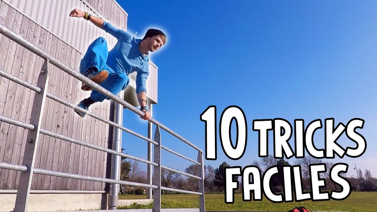 10 TRICKS POUR COMMENCER LE PARKOUR !! - YouTube